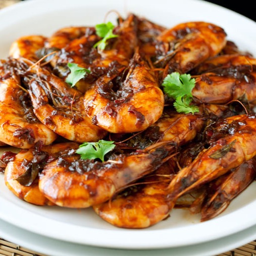 Thai Tamarind Shrimp | Wo Thai
