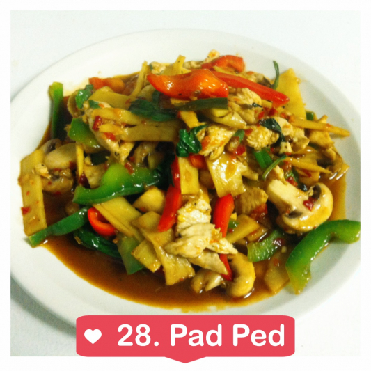 28. Pad Ped | Talay Thai Restaurant