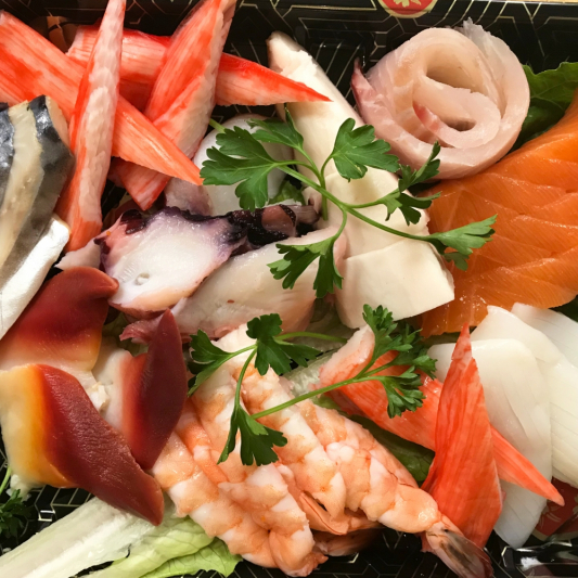 Sashimi Combo B4 (3 pcs each) | Hachi Sushi