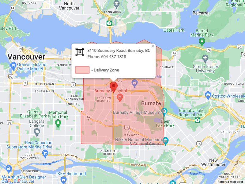 Location | Burnaby Palace